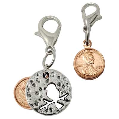 Mini Penny Charms - The Copper Coin™ Penny Jewelry Accessories